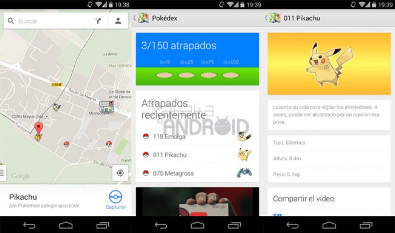 Google te transforma en un Maestro Pokemon