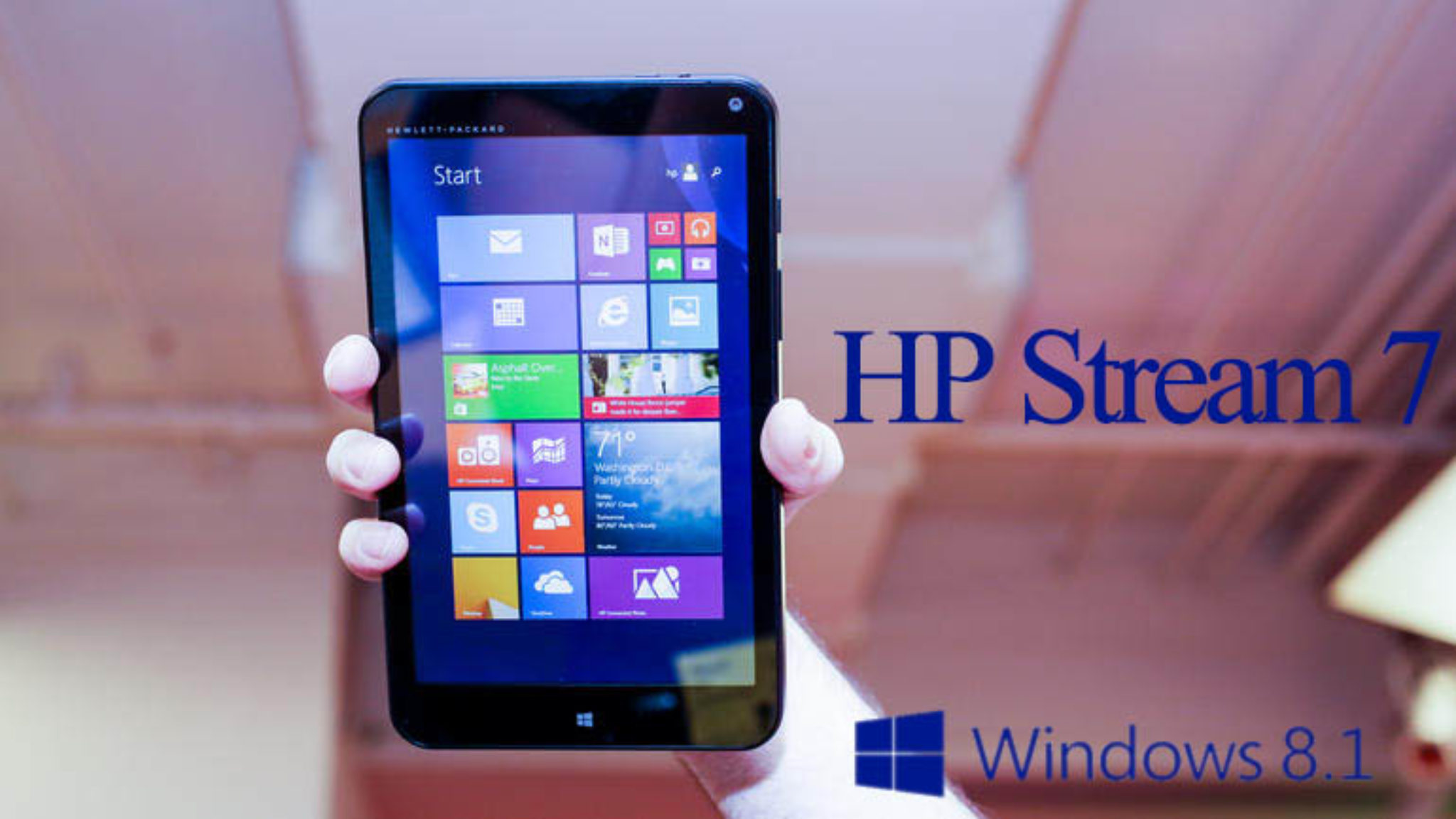 HP Stream 7 la tablet más pequeña con Windows 8.1