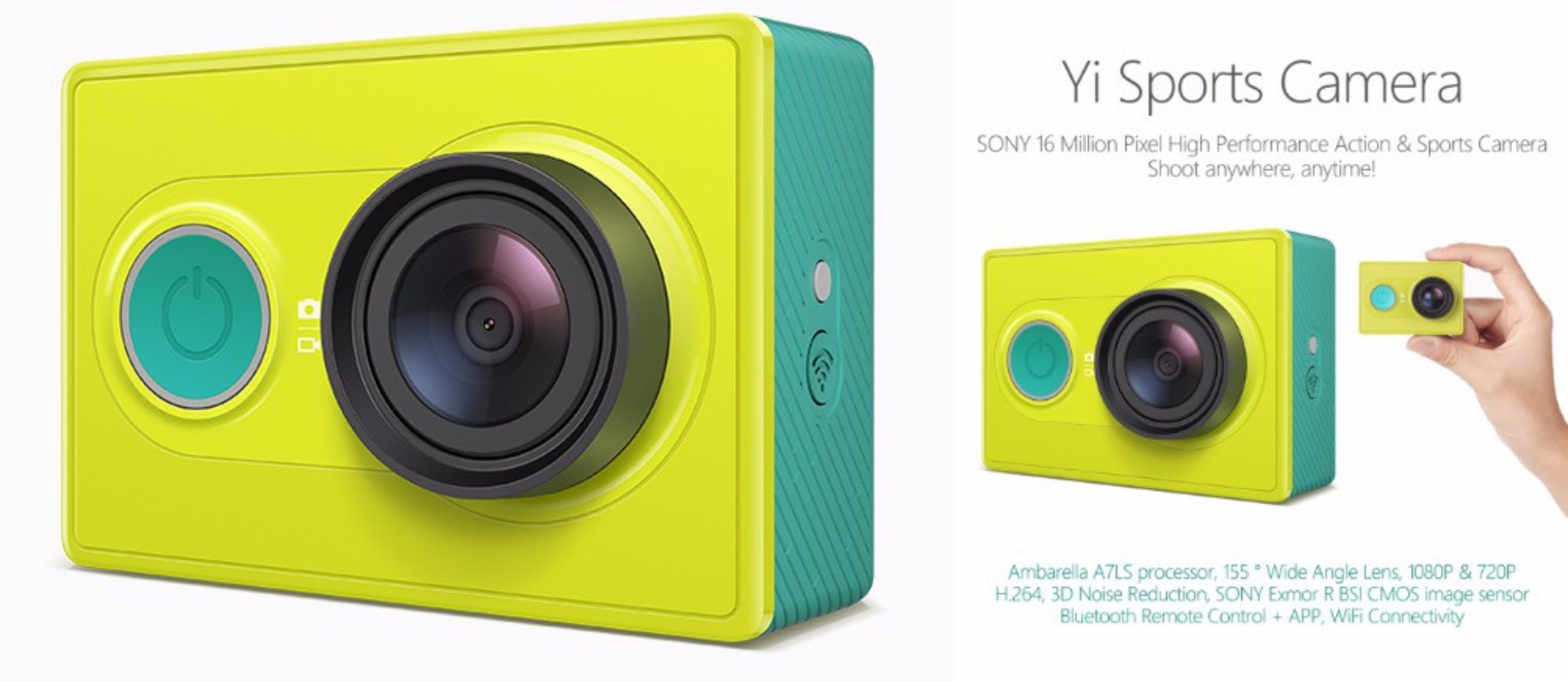 Xiaomi Yi Action Camera: Analizamos la cámara deportiva de Xiaomi.