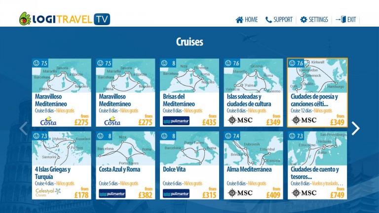 Logitravel lanza la primera app de viajes para smart TV