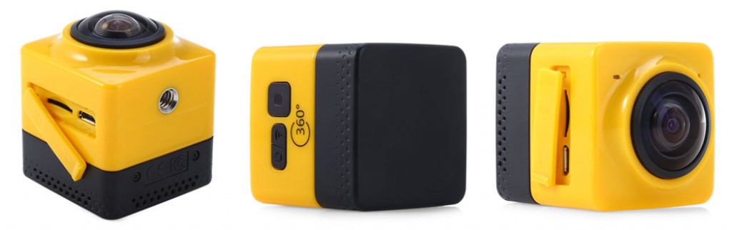 Cube 360, la nueva cámara de acción WiFi que quiere arrasar
