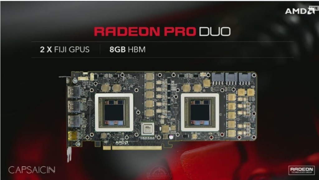 AMD Radeon Pro Duo: la última bestia de doble núcleo.