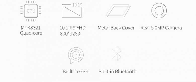 Cube T12, una tablet sencilla de 10.1 pulgadas