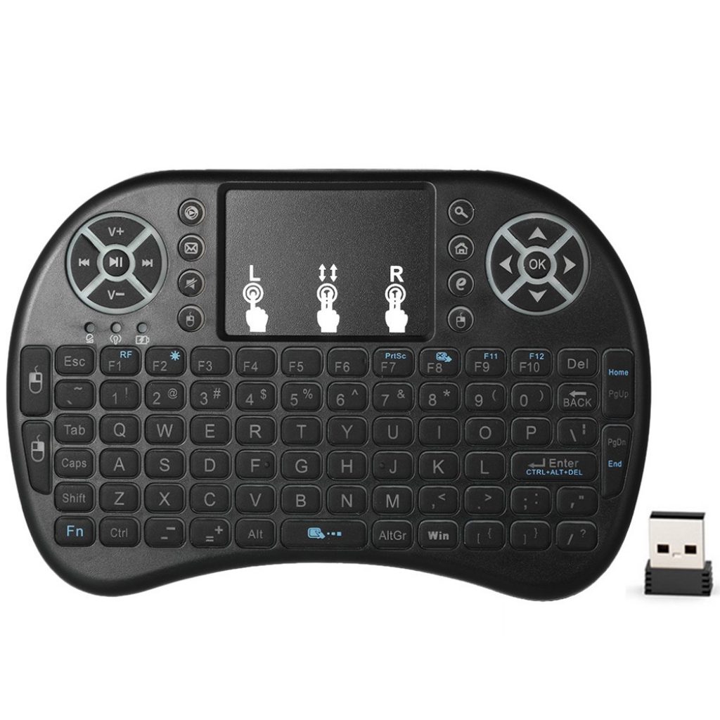 Los mejores TV Box con teclado y touchpad: Backlit, Docooler, X96, V88...