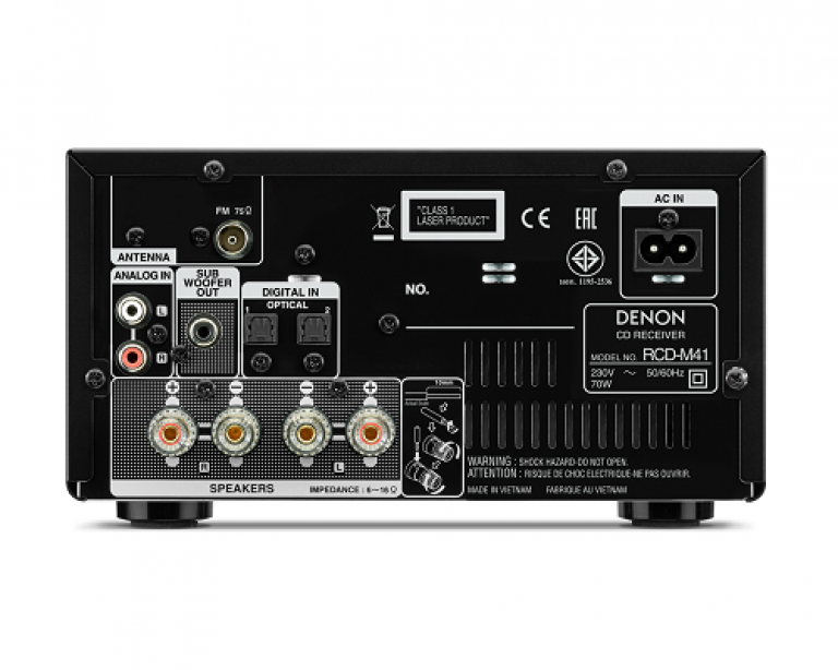 Denon DM-41, sistema de audio HiFi con Bluetooth
