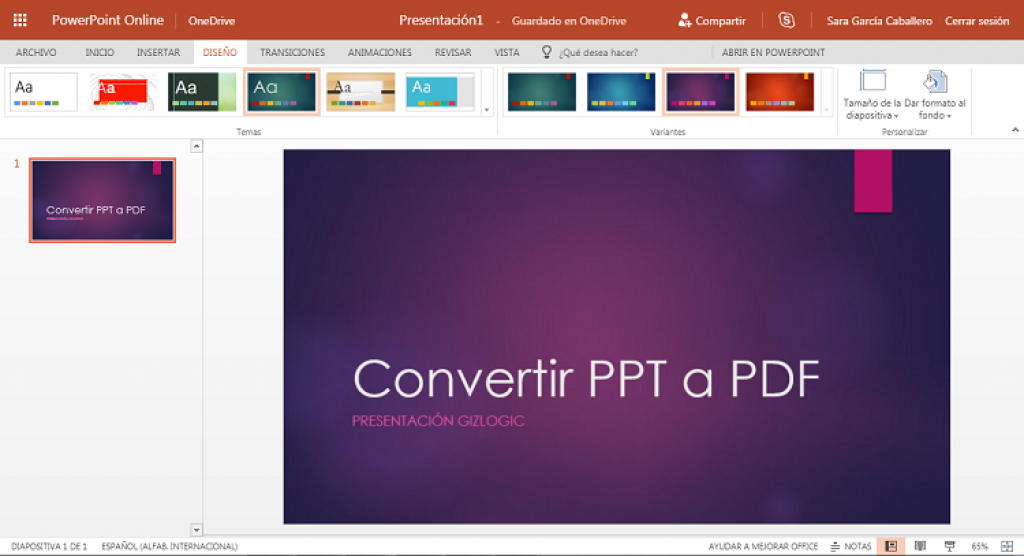 Convertir PPT a PDF, ¿qué opciones tenemos para hacerlo?