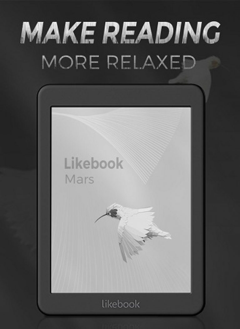 Likebook Mars T80D, un cómodo e-reader con Android en su interior