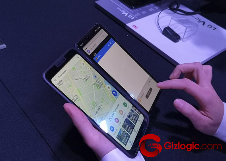 #MWC19: LG V50 ThinQ 5G, smartphone con pantalla dual y conexión 5G