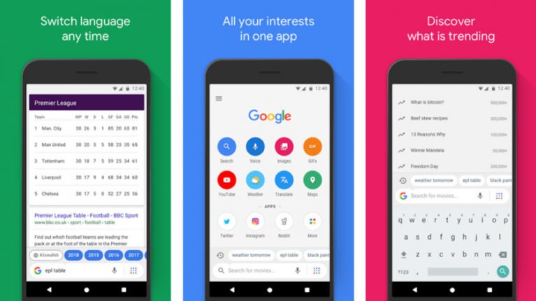 Ya puedes descargar Google Go, el nuevo navegador de Google