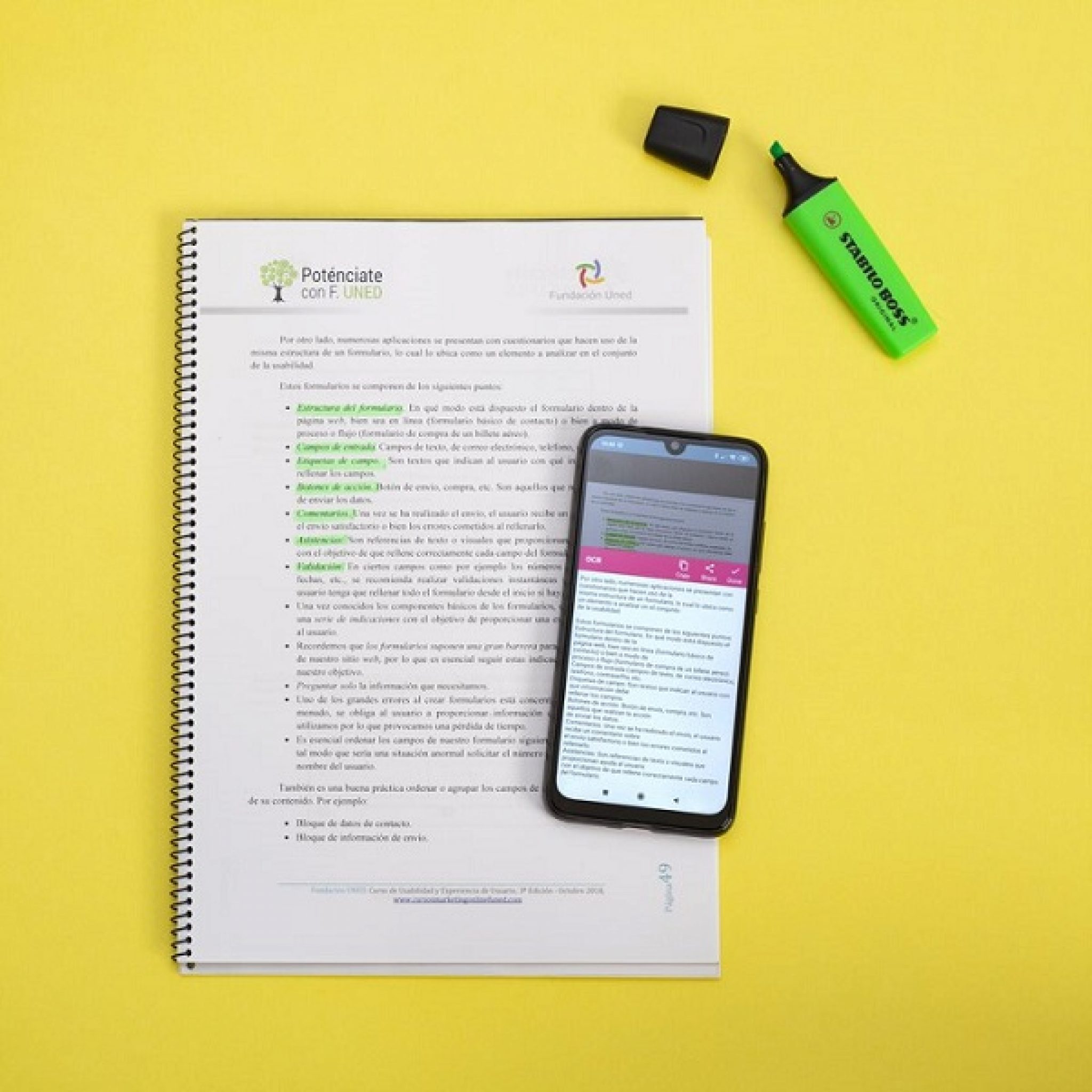 Notebloc: aprende a escanear documentos con la cámara del móvil