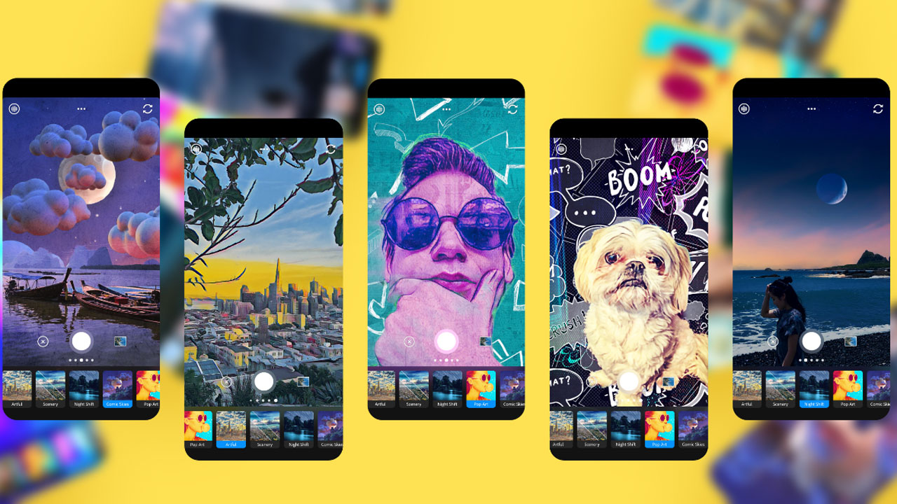 Adobe Photoshop Camera ya está disponible para iOS y Android