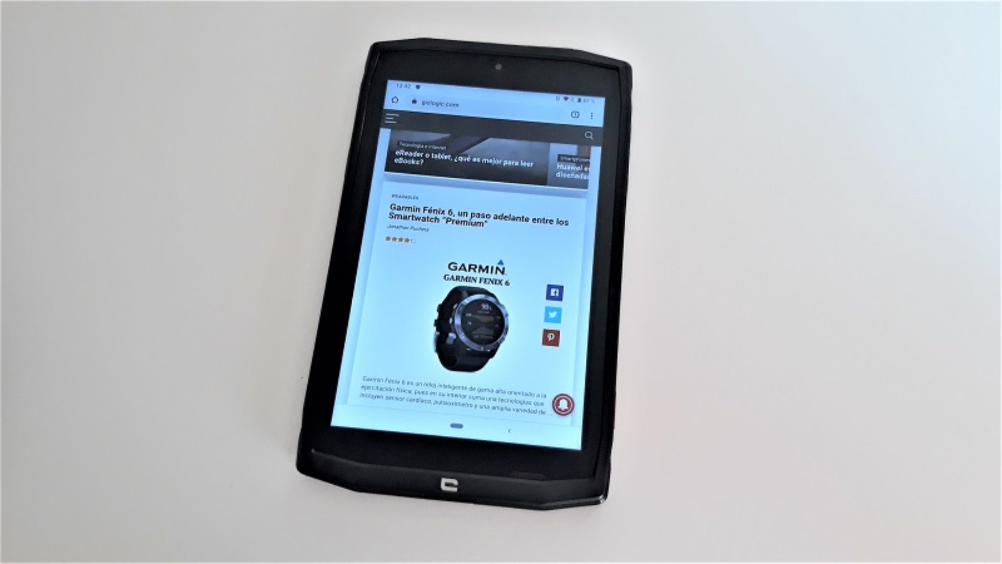 Crosscall Core T4, probamos esta resistente y práctica Tablet android