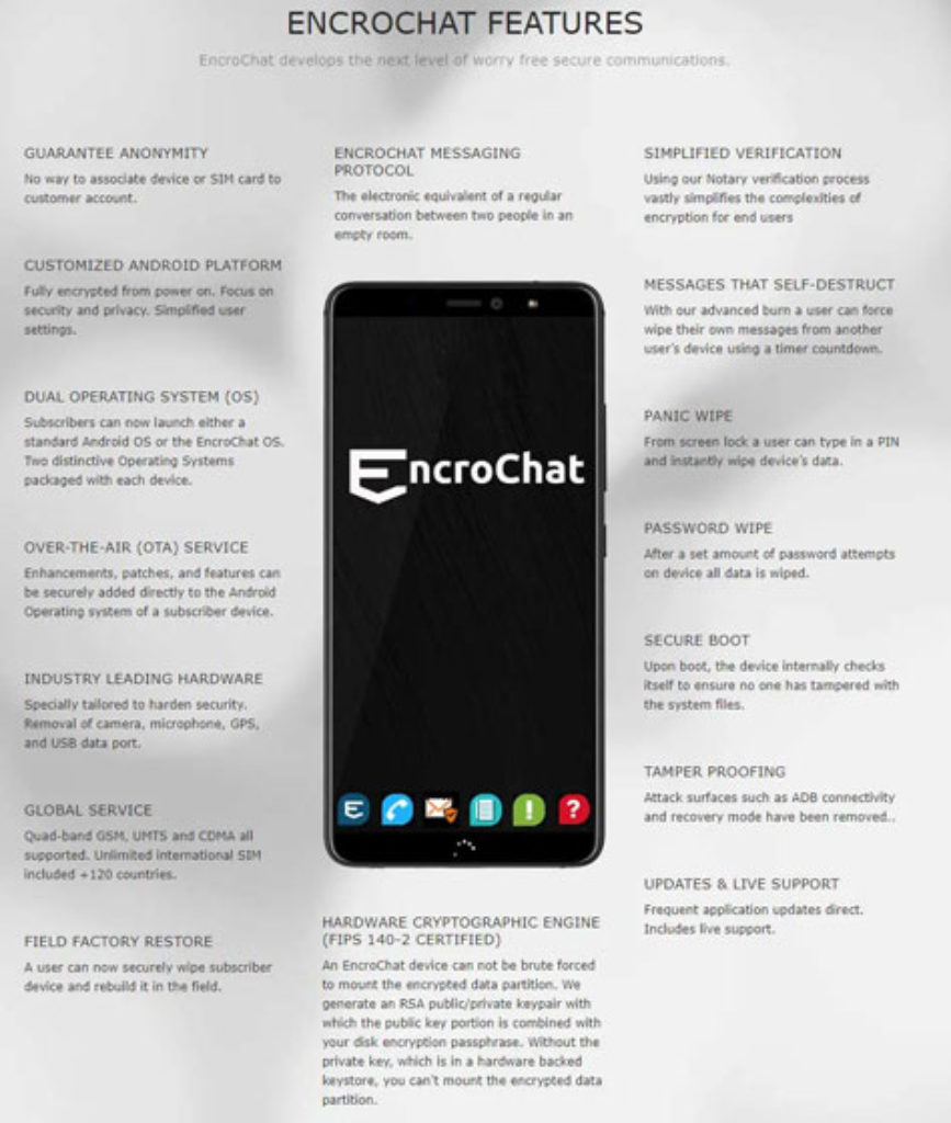 EncroChat es hackeada y con ella caen cientos de criminales bajo arresto