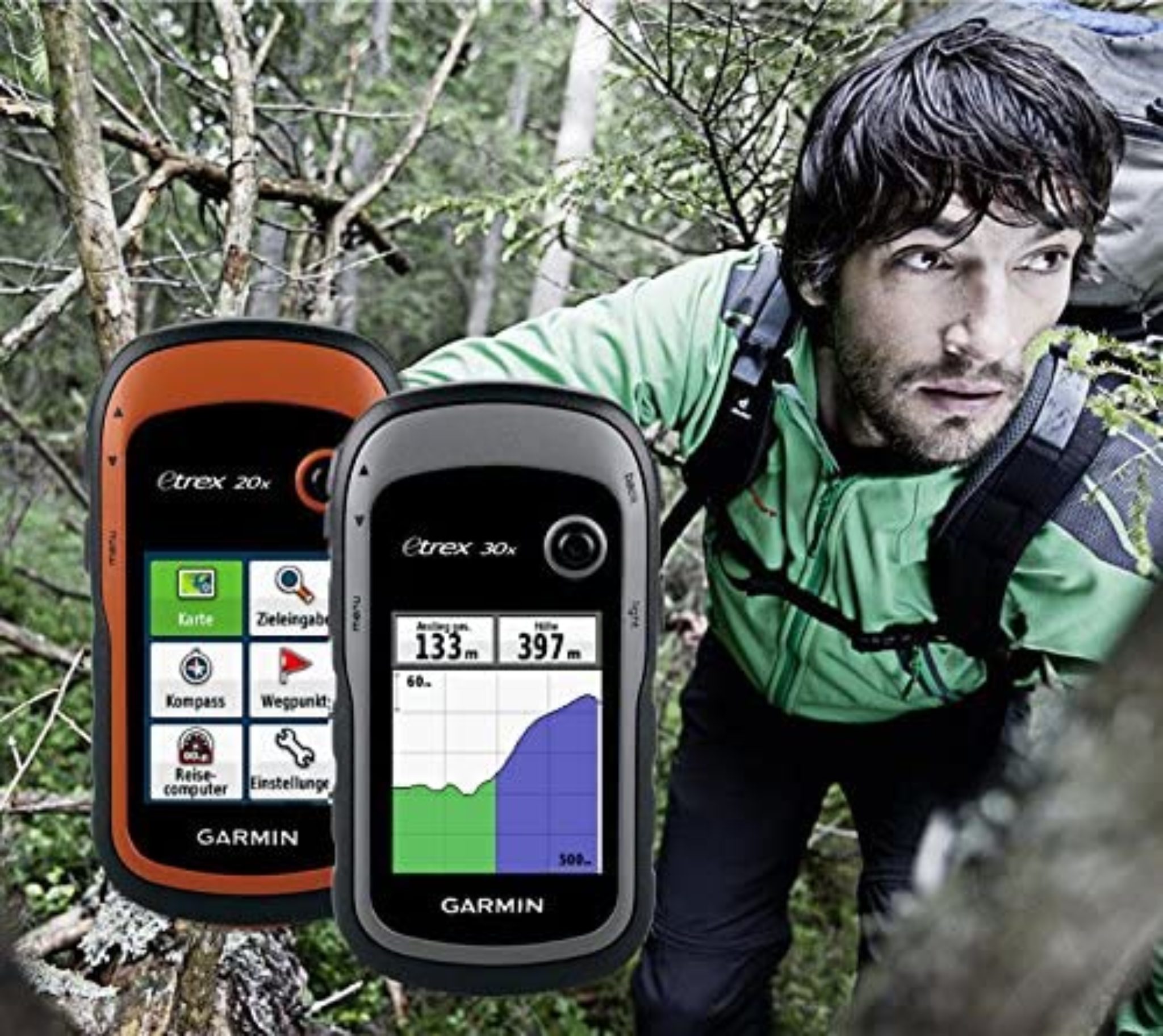 Garmin eTrex 30x, un GPS de mano con brújula de tres ejes