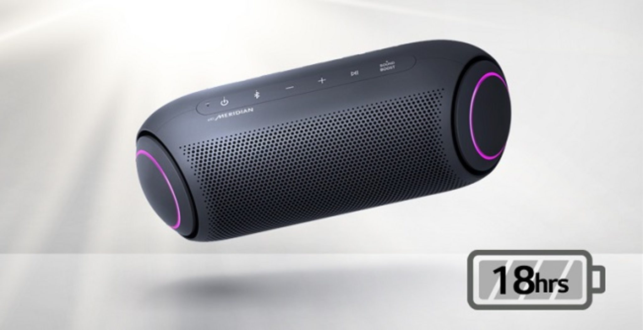 LG XBOOM Go PL5, altavoz Bluetooth con batería para hasta 18 horas