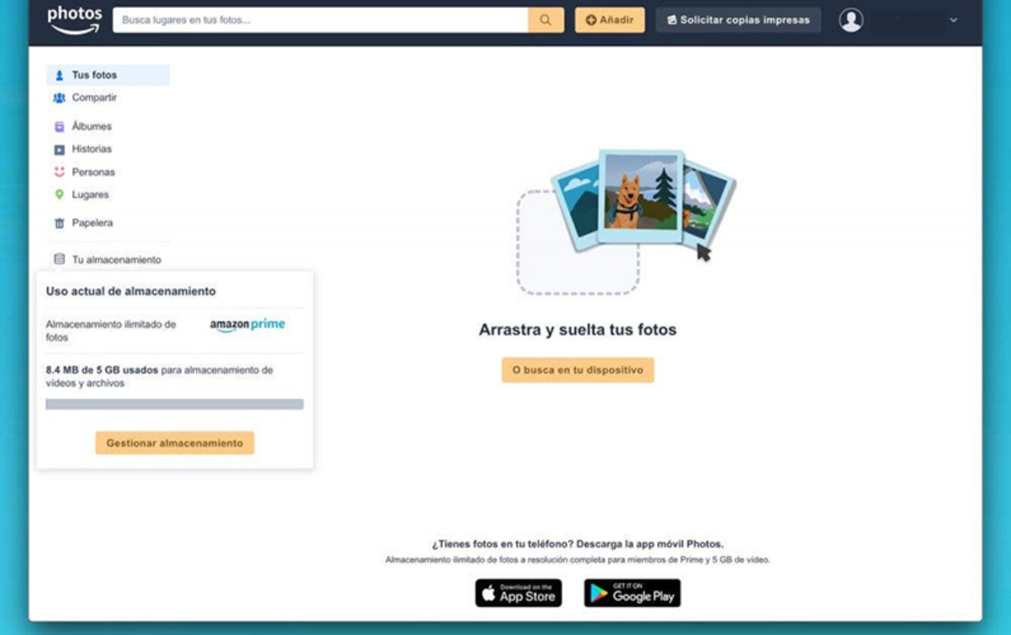 Amazon Photos, una excelente alternativa a Google Fotos