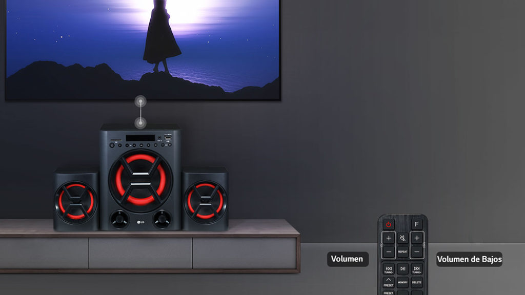 LG XBOOM LK72B, una microcadena asequible con control de bajos