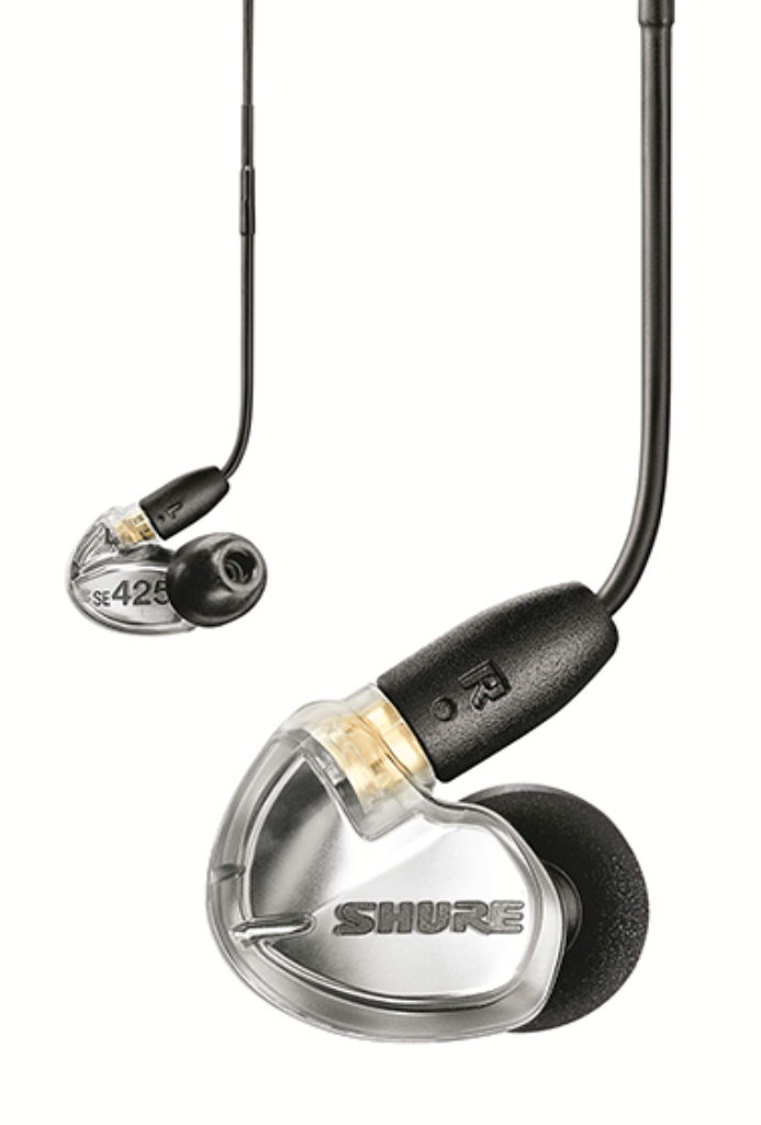 Shure SE425, auriculares con diseño desmontable y aislamiento acústico