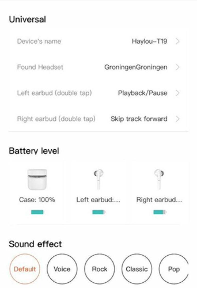 Haylou T19, auriculares TWS de bajo precio y gran sonido