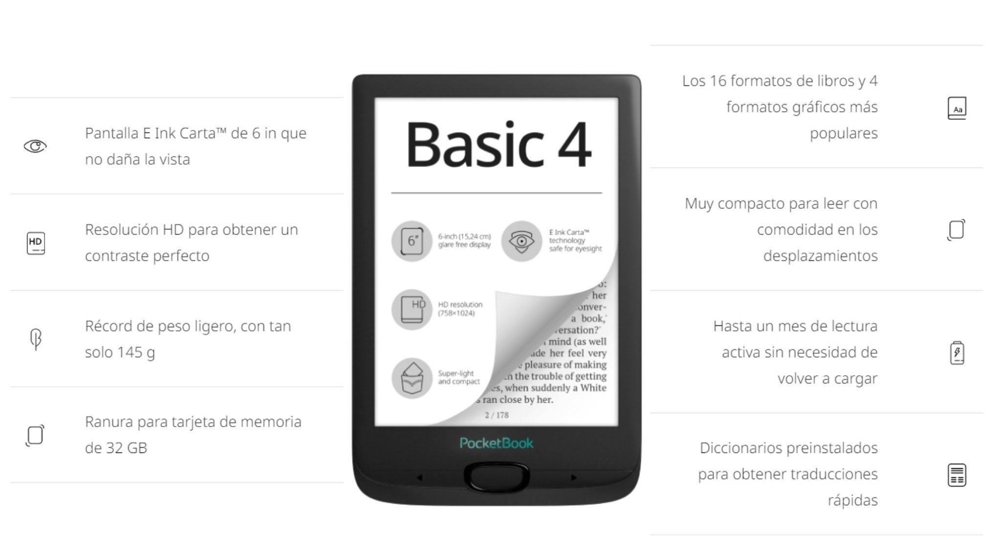 PocketBook Basic 4, la mejor manera de conocer los eReaders