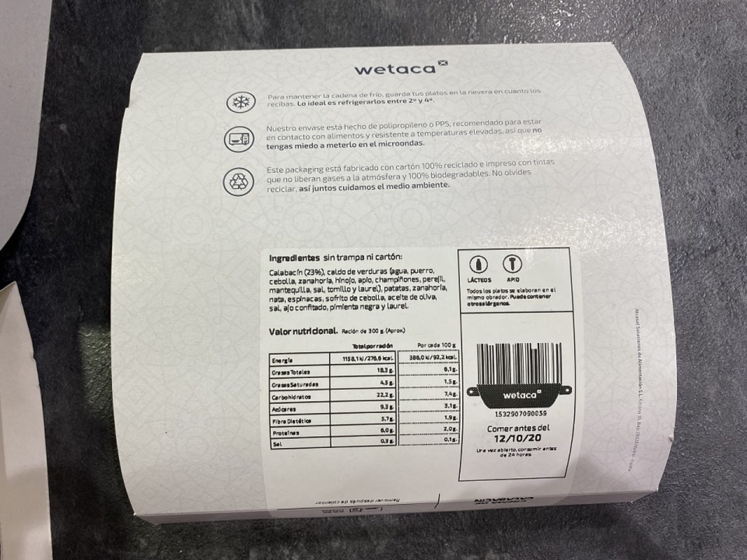 Wetaca: Opiniones del servicio de comida a domicilio, ideal si teletrabajas