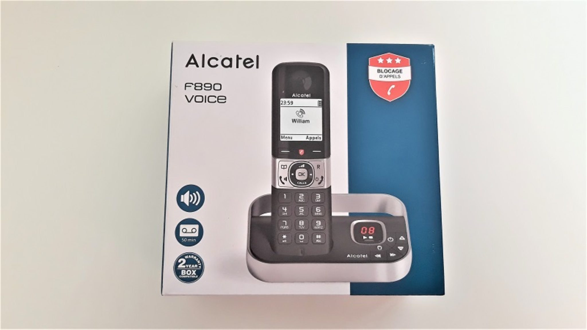 Alcatel F890, probamos este teléfono inalámbrico con bloqueo de llamadas