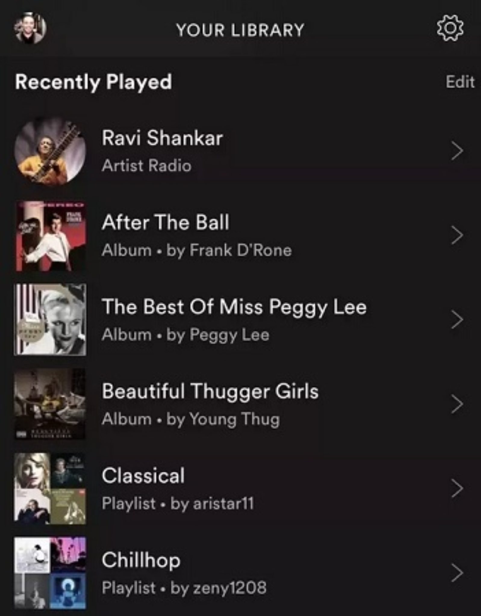 Cómo ver el historial de reproducción en Spotify desde móviles