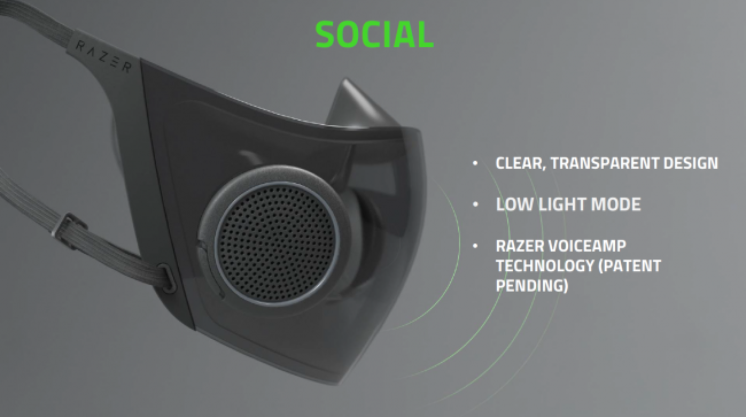 Razer Smart Mask, las mascarillas también suman iluminación RGB