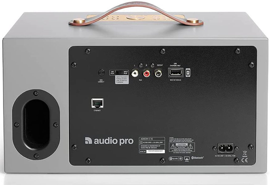 Audio Pro Addon C10, un potente y versátil altavoz multiroom en disfraz