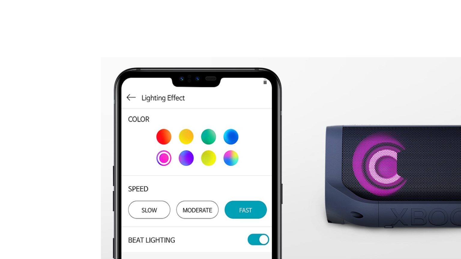 LG XBOOM GO PN5, un altavoz inalámbrico con luces y buen sonido