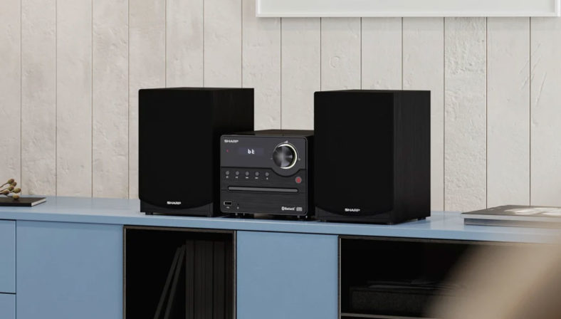 Sharp XL-B512, una microcadena Hi-Fi buena, bonita y barata