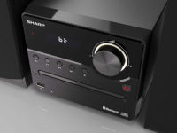 Sharp XL-B512, una microcadena Hi-Fi buena, bonita y barata