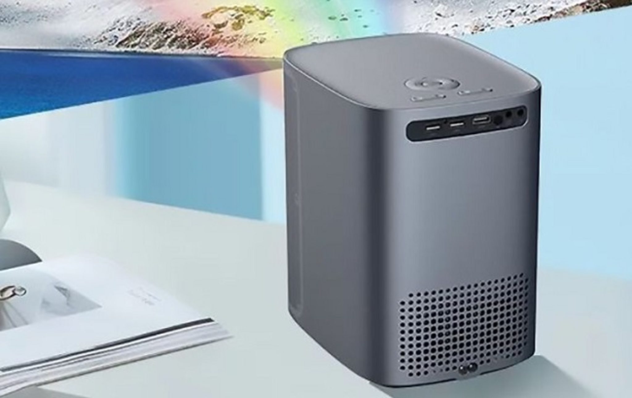 ZZV K1, un barato proyector con Android integrado