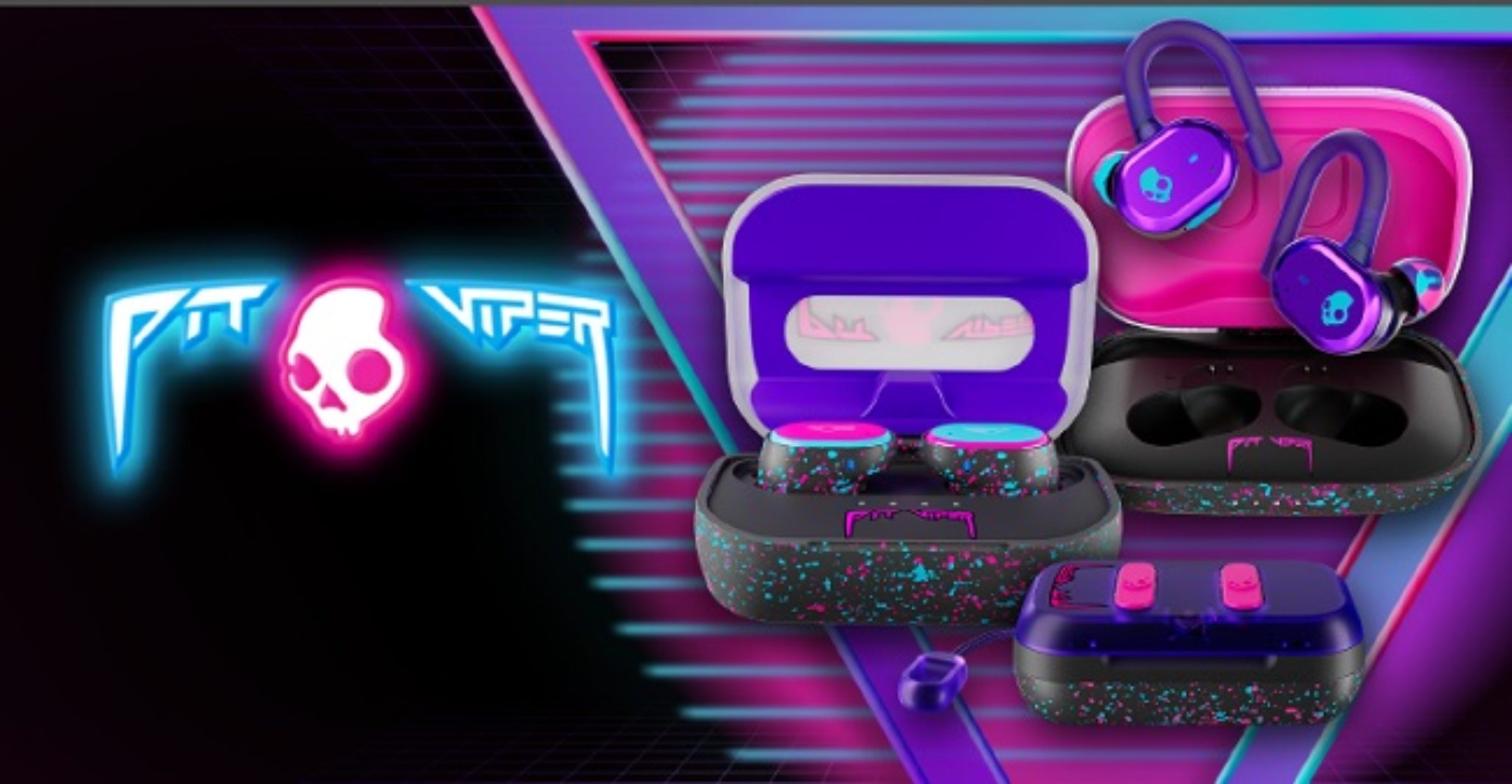 Skullcandy x Pit Viper, nuevos auriculares de edición limitada