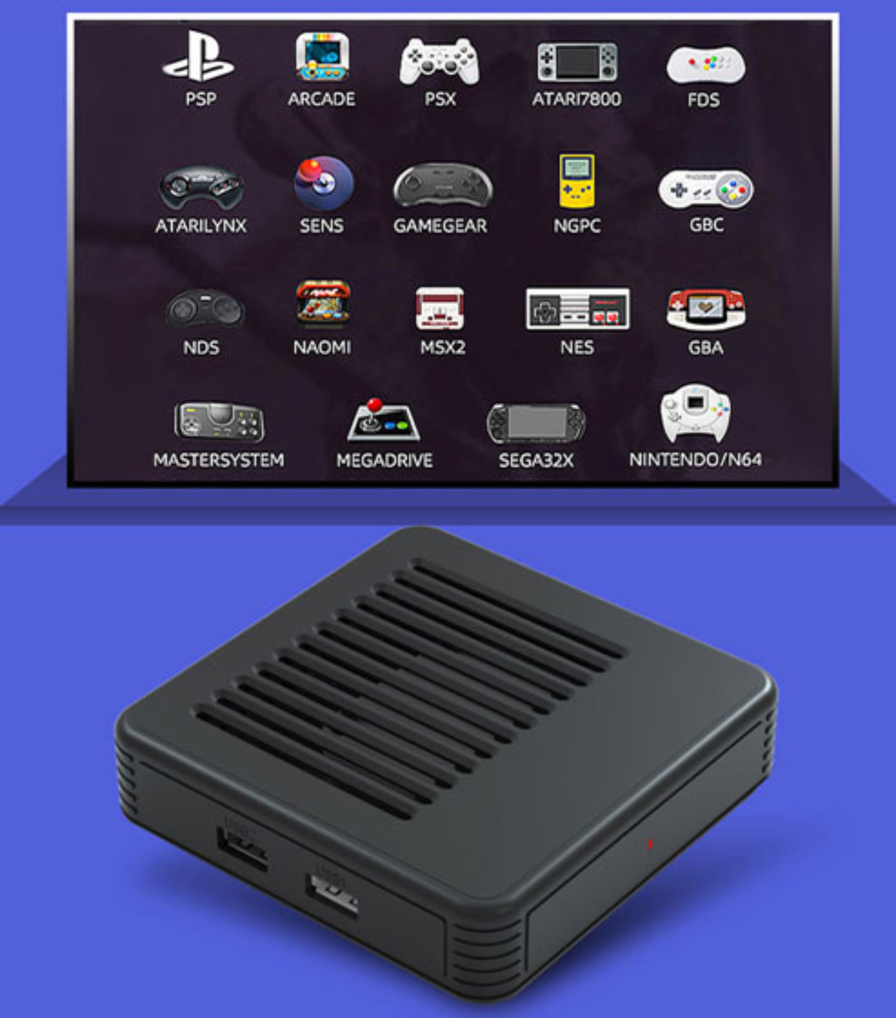 GAMEBOX G11, Android Box para el amante de juegos clásicos