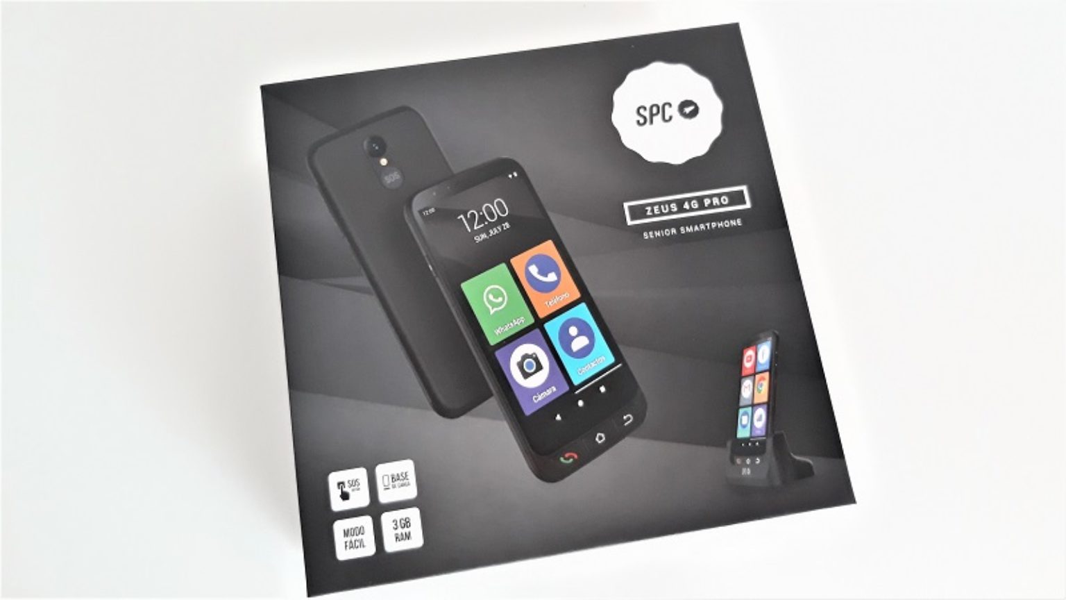 SPC Zeus 4G Pro, probamos este smartphone para mayores