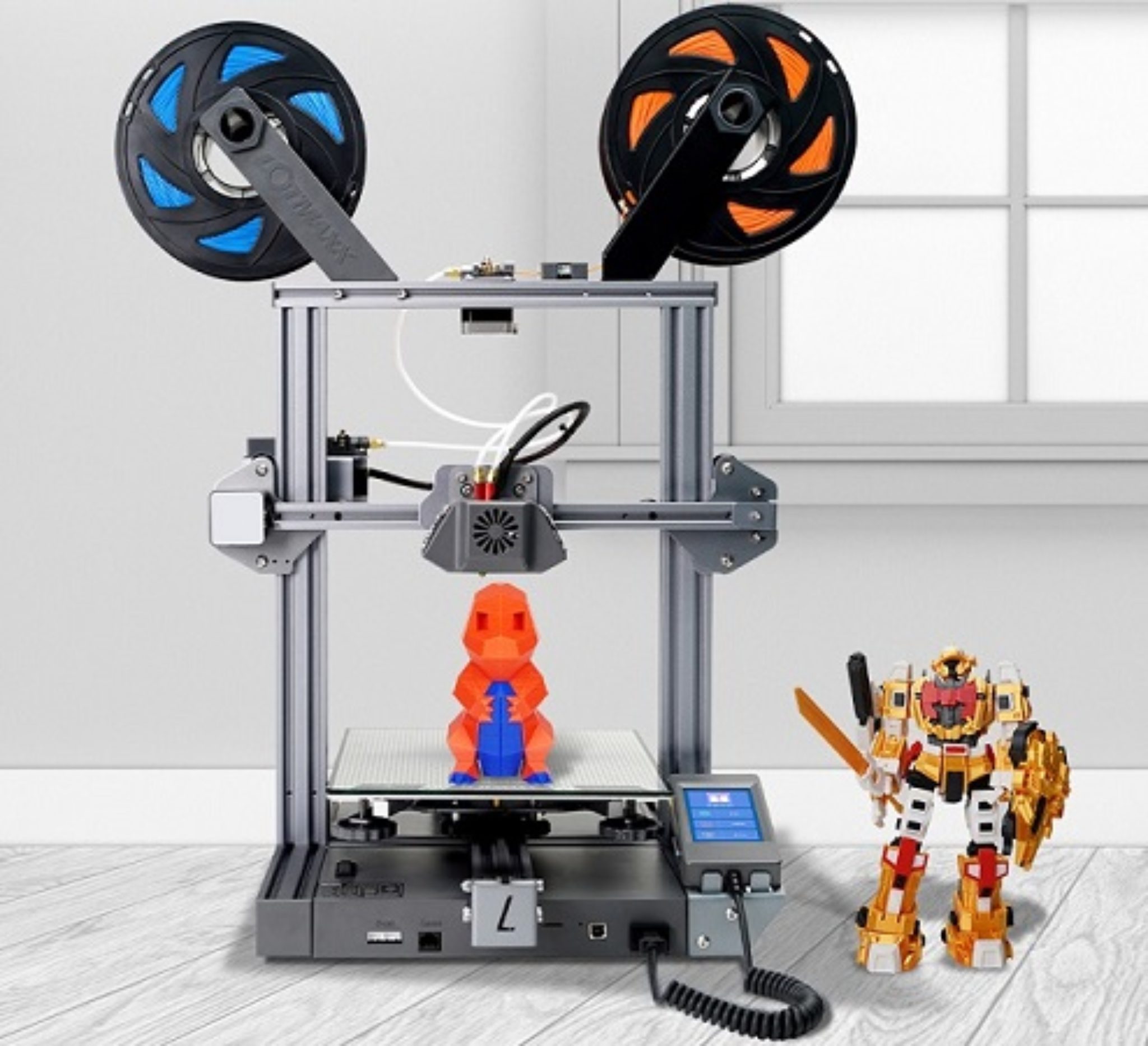 LOTMAXX Shark V3, impresora 3D de dos colores con grabado láser