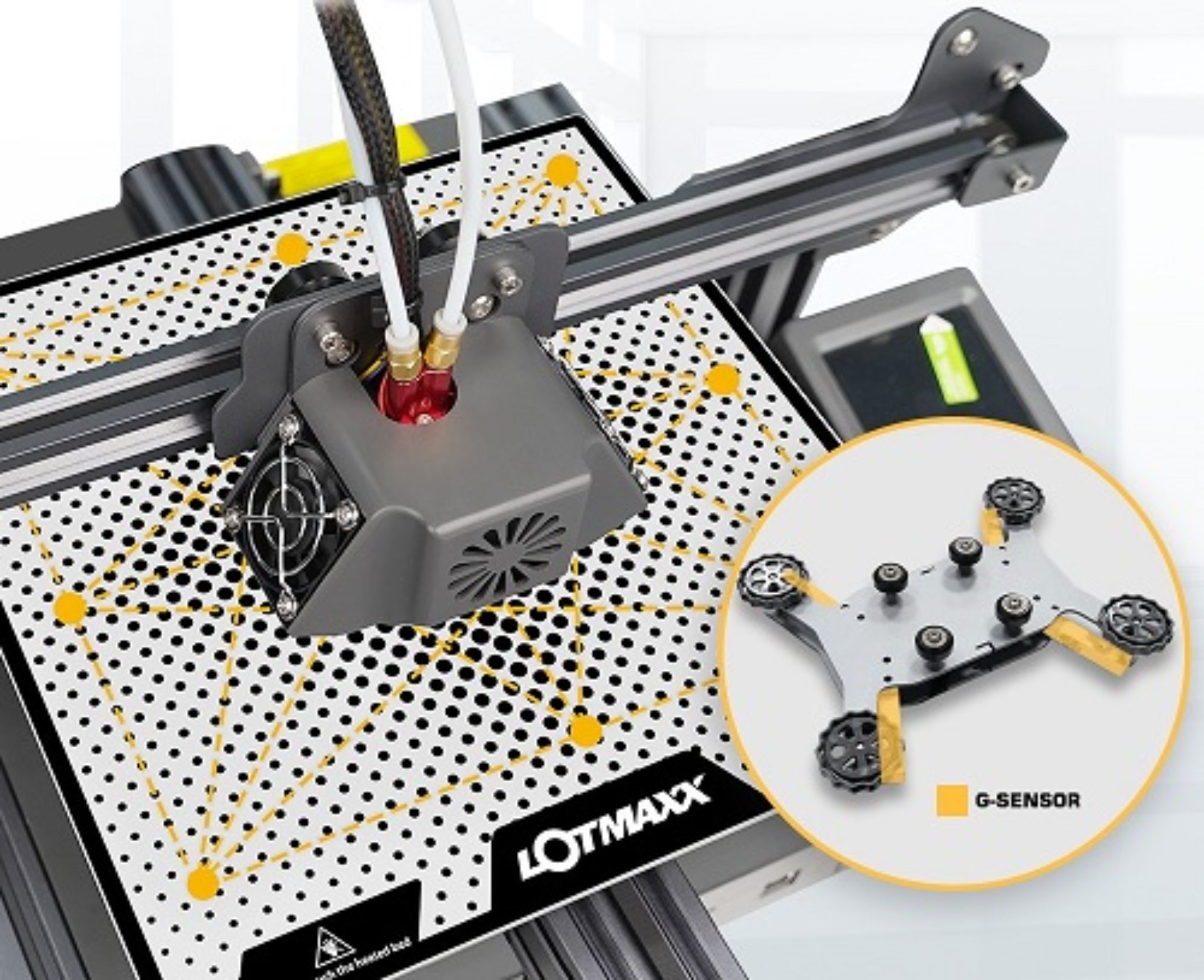 LOTMAXX Shark V3, impresora 3D de dos colores con grabado láser
