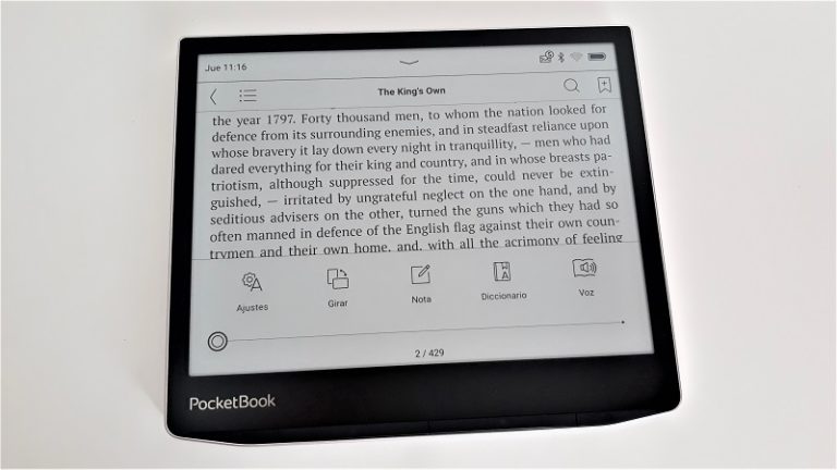 PocketBook Era, probamos el eReader de pantalla E Ink Carta 1200 de 7"