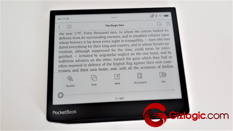 PocketBook Era, probamos el eReader de pantalla E Ink Carta 1200 de 7"