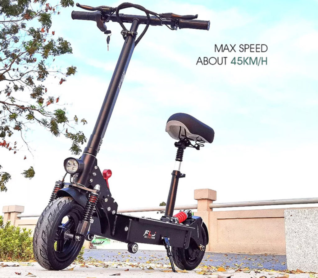 FLJ SK1, e-scooter para los que desean alto desempeño a buen precio