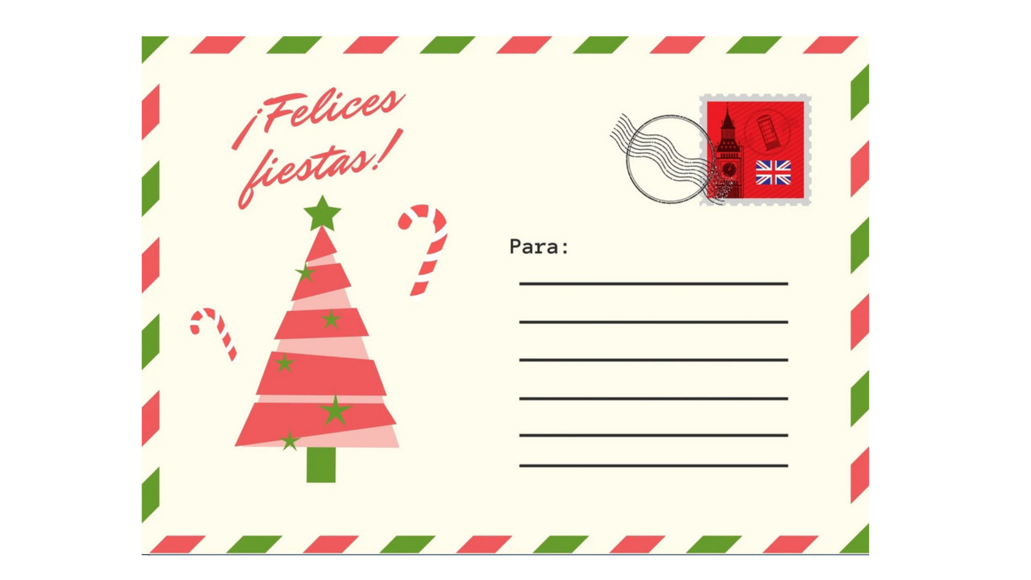 Canva, la app para diseñar felicitaciones de Navidad