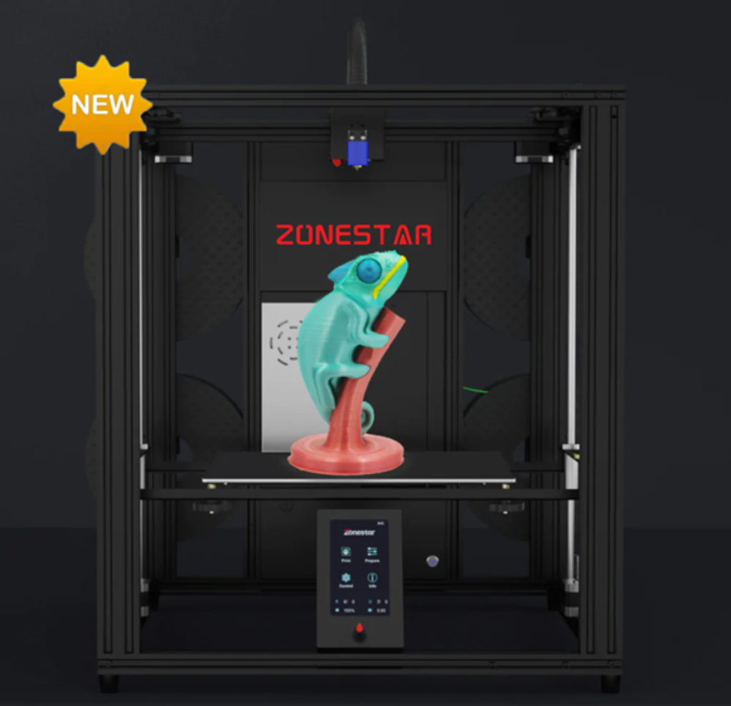 Zonestar Z9V5Pro, impresión con mezclado de colores que te sorprenderá