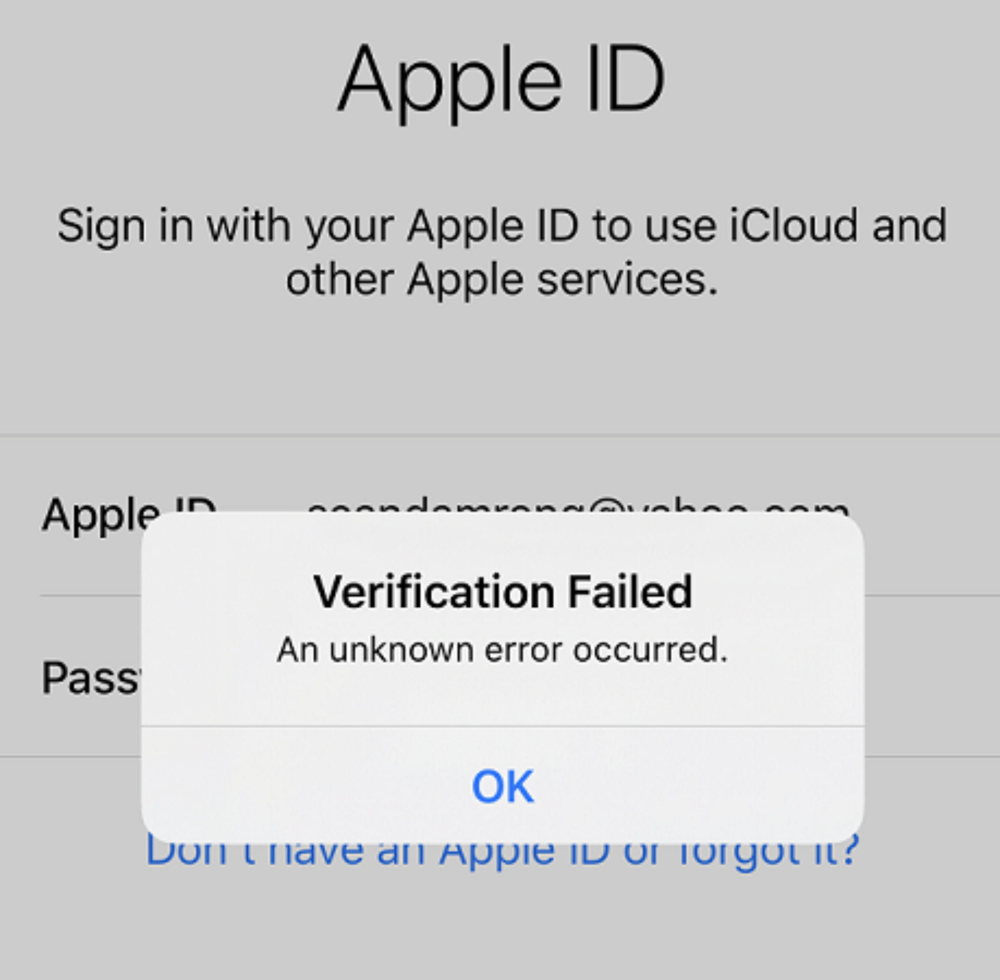 El nuevo error que te pide constantemente la contraseña Apple ID