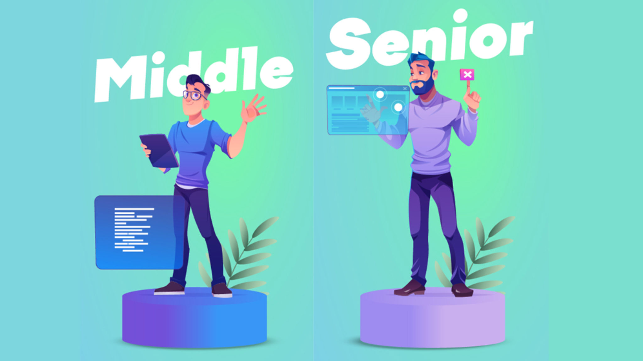 Cómo saber si eres un middle o senior developer