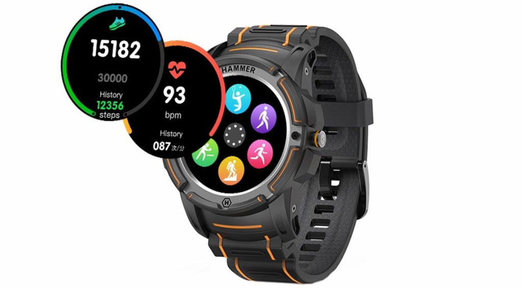 Hammer Watch, un smartwatch construido como un tanque