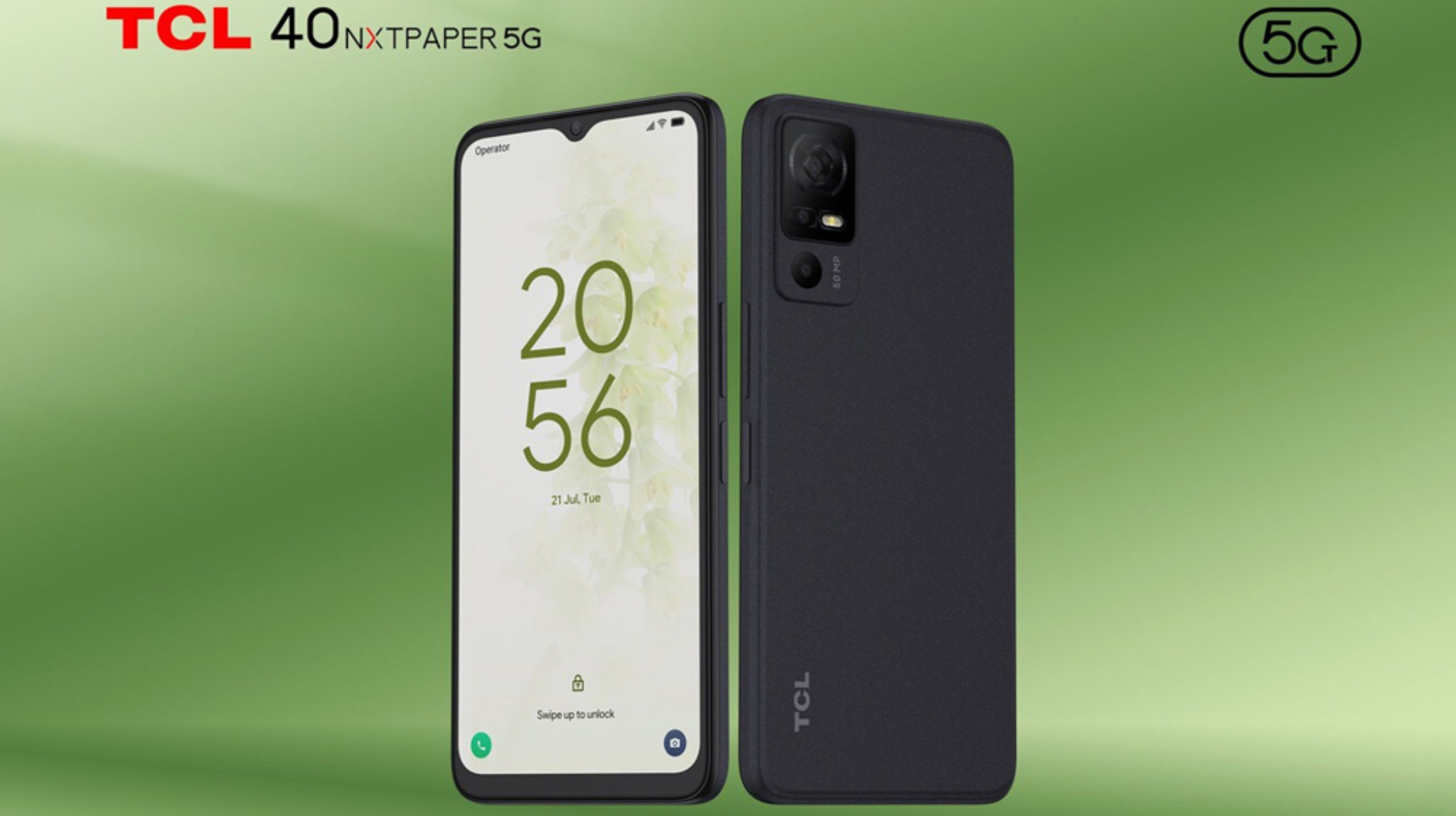 TCL 40 NXTPAPER y TCL 40 NXTPAPER 5G con pantalla papel