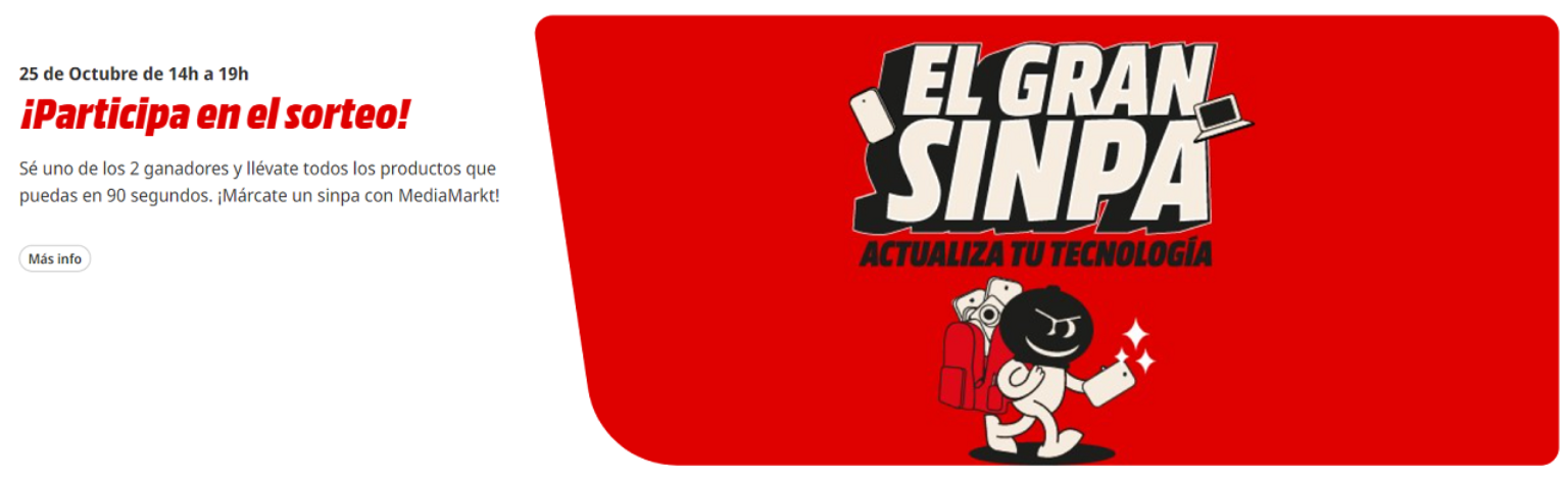 El Gran Sinpa 2023 de Media Markt: fechas y mecánica